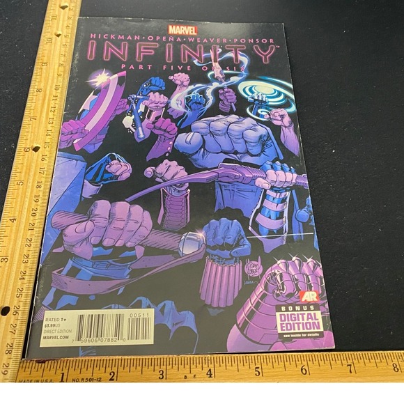 Marvel | Accents | Marvel Infinity Hickman Opera Weaver Ponsor Part ...